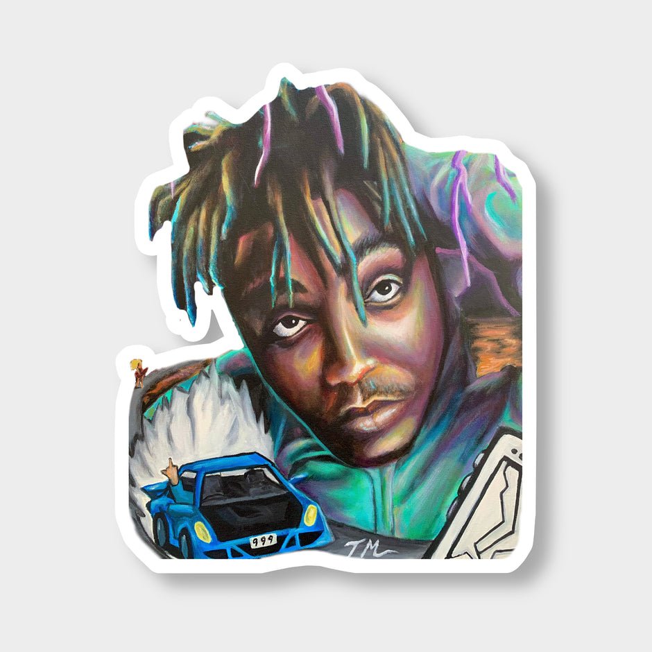 Juice Wrld - Sticker – Tommy Manning Art